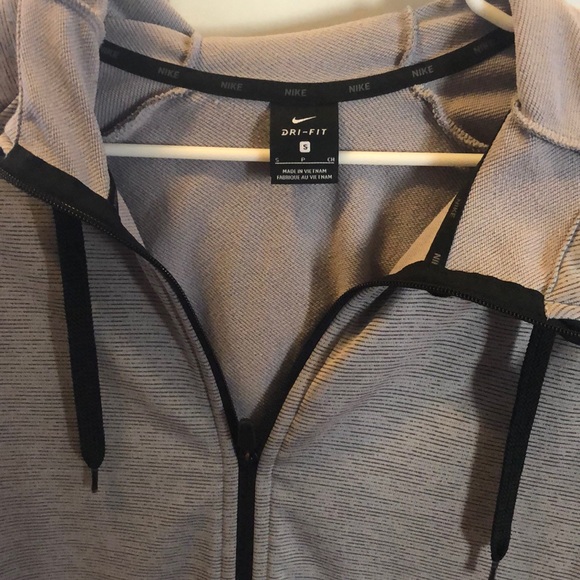 Nike | Shirts | Mens Nike Drifit Zip Up Hoodie Size Small | Poshmark